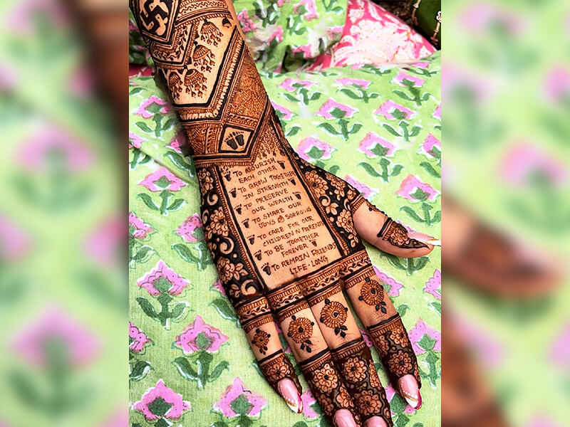 Top 10 Bridal Mehndi Design Back Hand 2023 ब्राइडल बैक हैंड मेहंदी डिजाइन